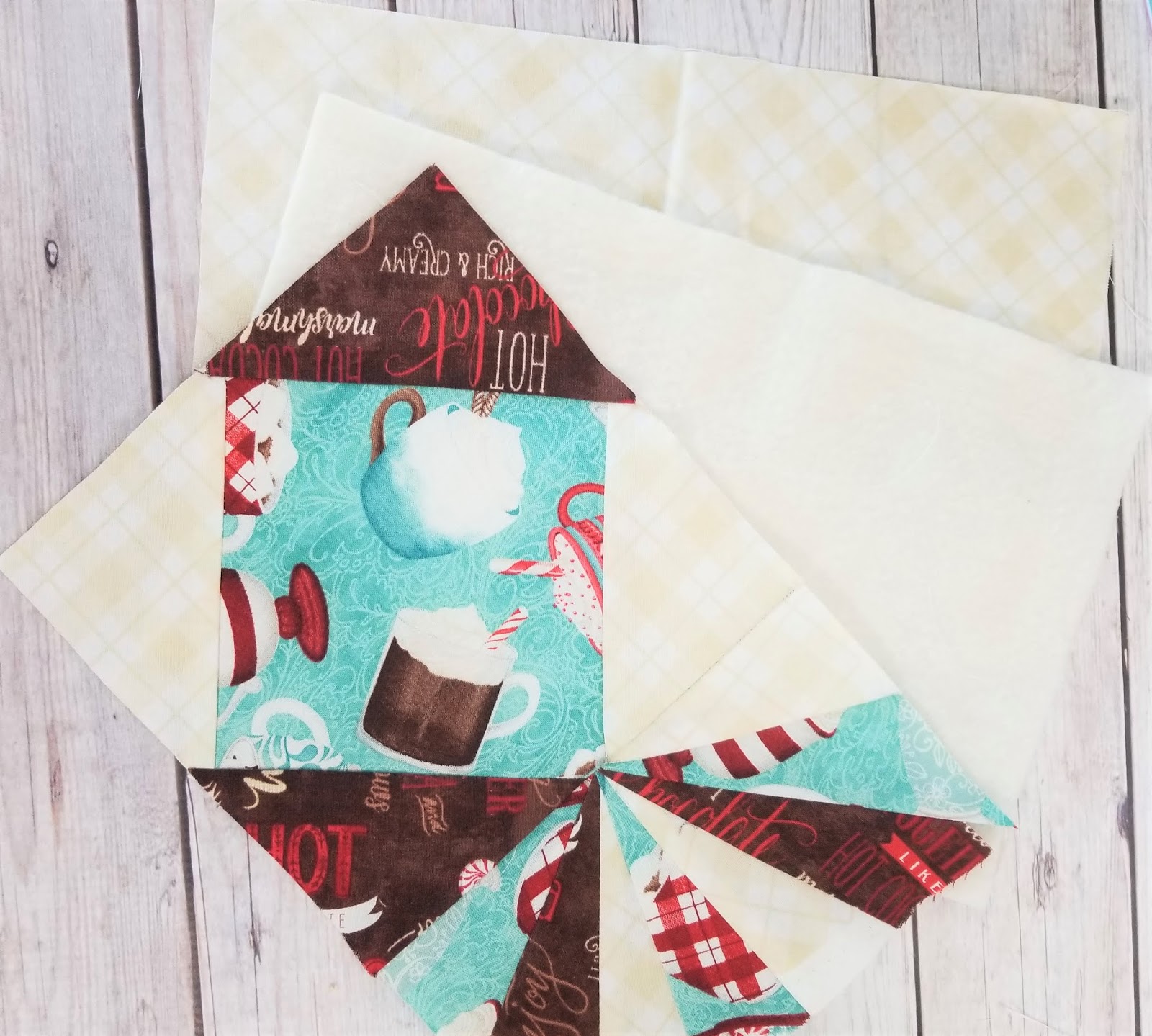 How to Paper Piece + Free Mug Rug Sewing Patterns | Sew Simple Home