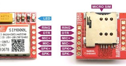 SIM800L GSM/GPRS Module interface with Arduino