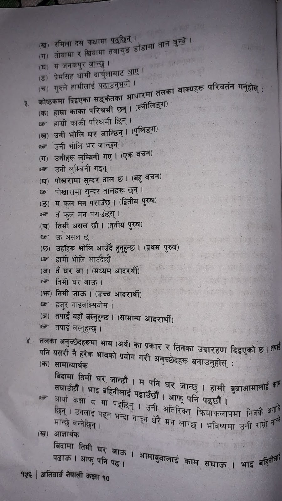 CLASS 10 (NEPALI) COMPLETE NOTES