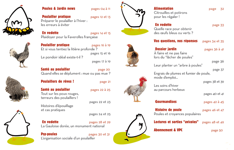 Poules et jardin: novembre 2016