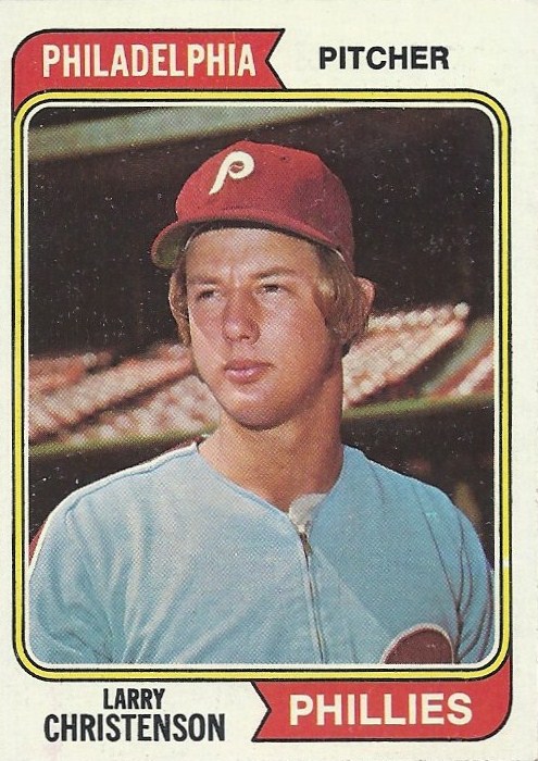 1974 Topps - Pennant Fever: #587 - Larry Christenson