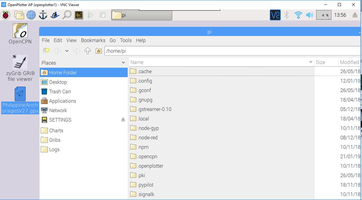 Matilda's Journey: Setting up layers folder in OpenPlotter - OpenCPN