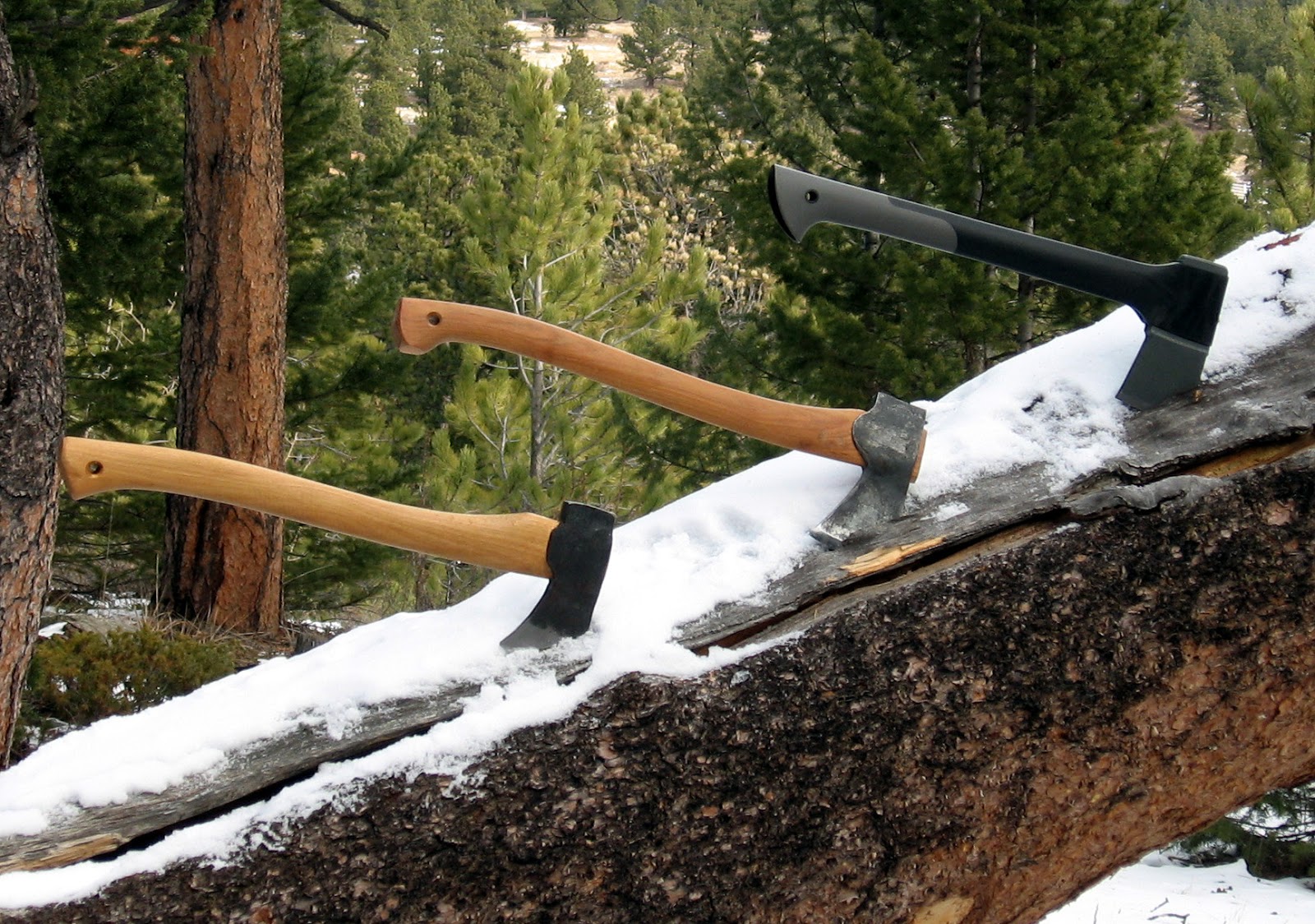 Rocky Mountain Bushcraft: Battle of the Compact Bushcraft Axes!