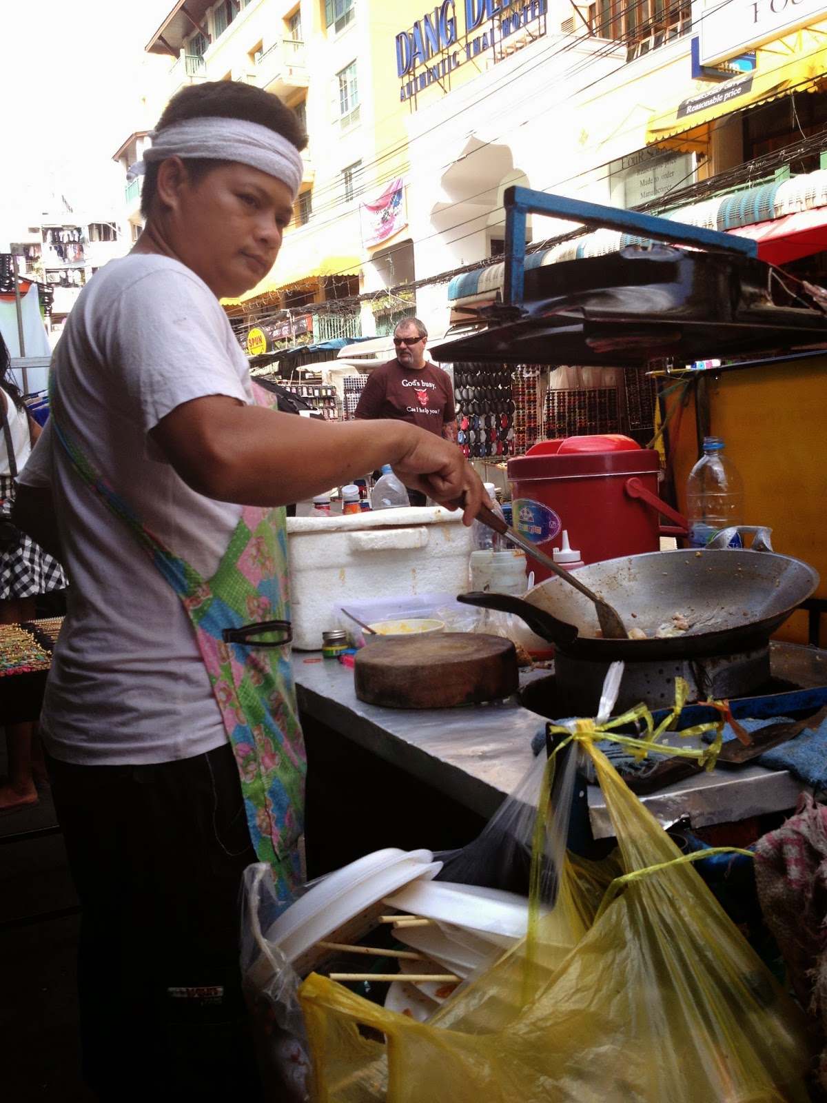 Tasting Places: Simple Pad Thai at home recipe and adventures in Thailand