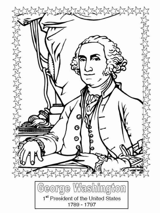 Coloring Pages Of Presidents ~ Coloring Pages