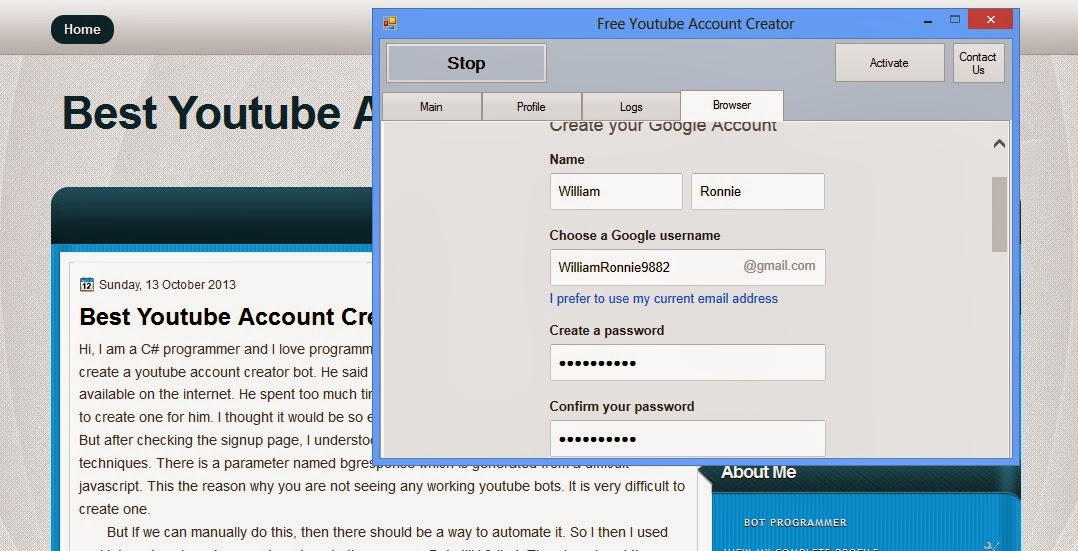 Best Youtube Account Creator