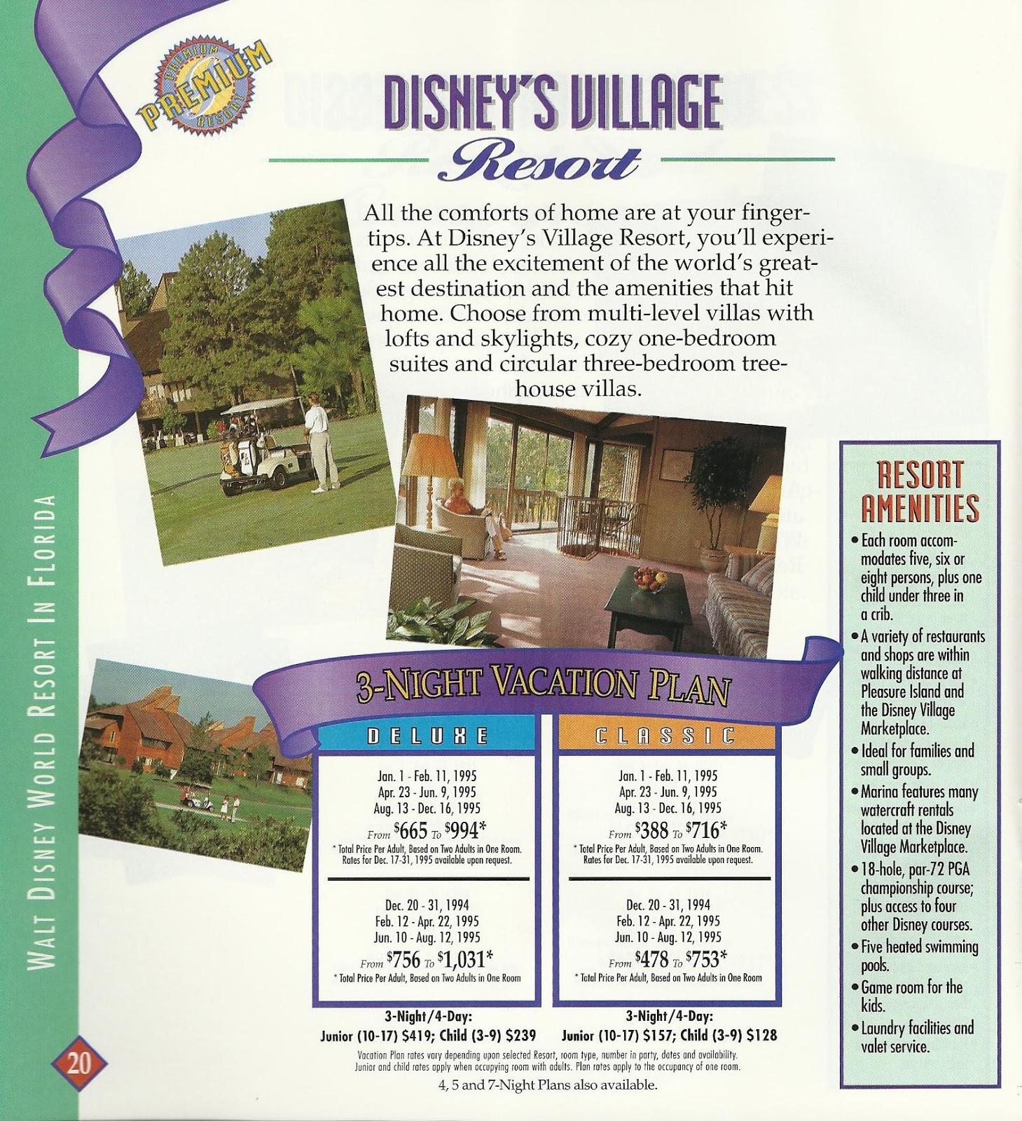 Disney Vacation Kingdom: 1995 Magic Kingdom Club Membership Guide