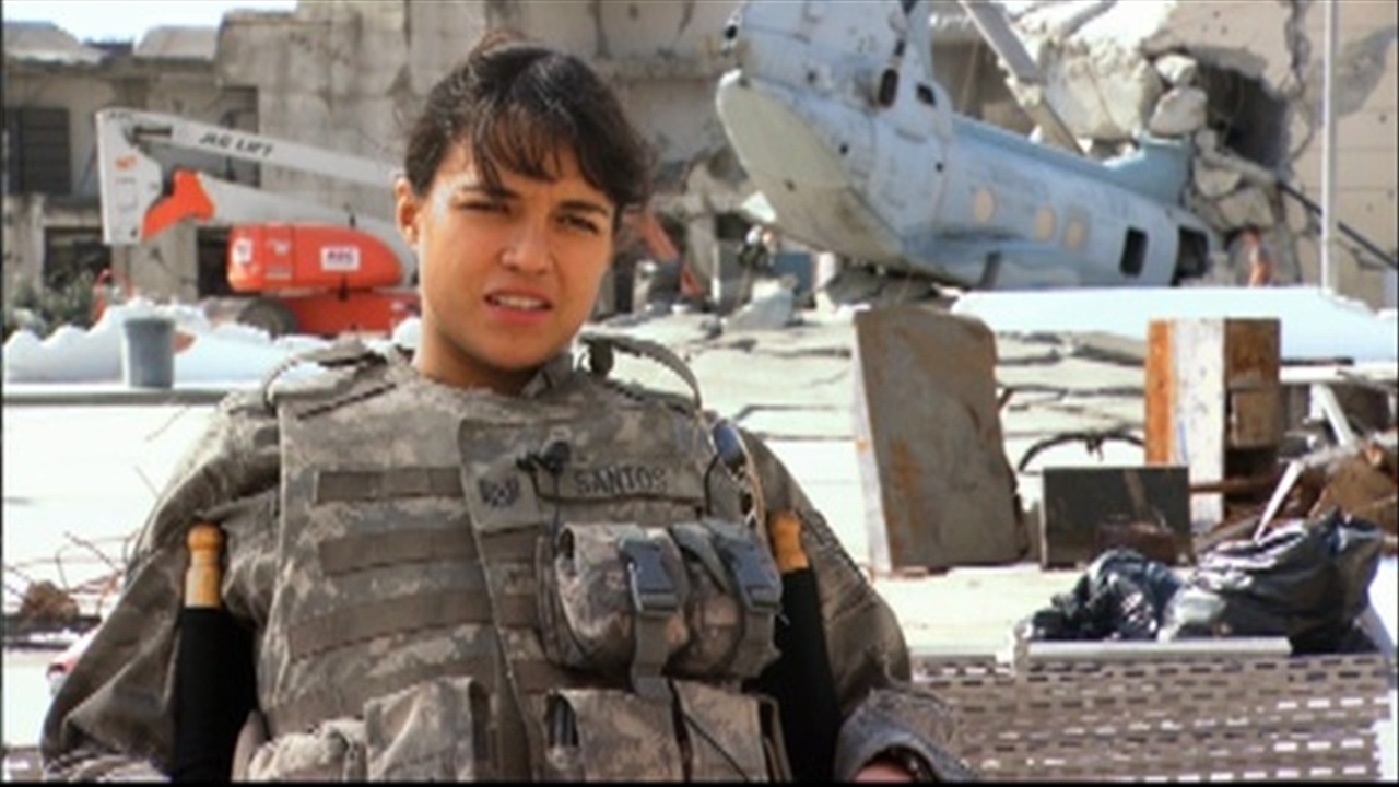Michelle Rodriguez Military Uniform
