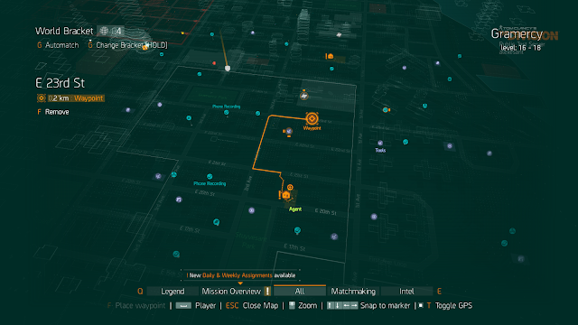 The Division Boss Map