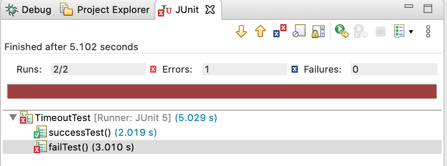 Programming For Beginners Junit5 Timeout Specify Timeout For A Test Method Of All The Test