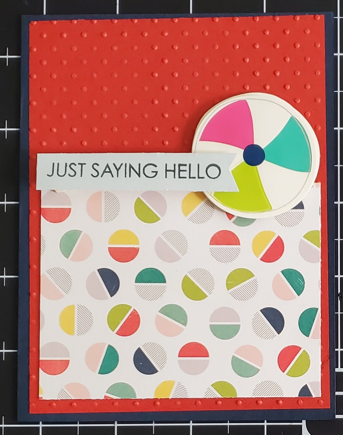 Treva's Craft Corner: Just Saying Hello