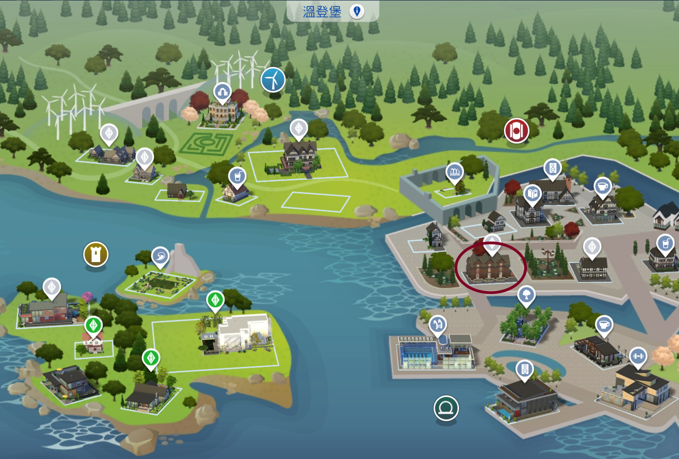 May: Sims 4 - Traditional Townhouse [Ruby Red Sims]