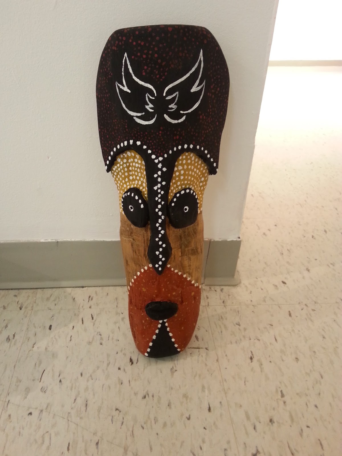 Antipods: Magical Creatures with Backward Feet: Aboriginal Australian Mask