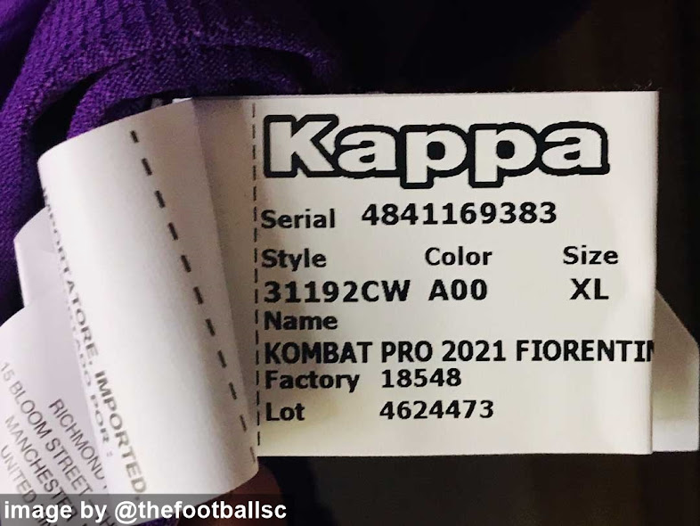 Kappa Lets You Check The Authenticity Of A Kit - Footy Headlines