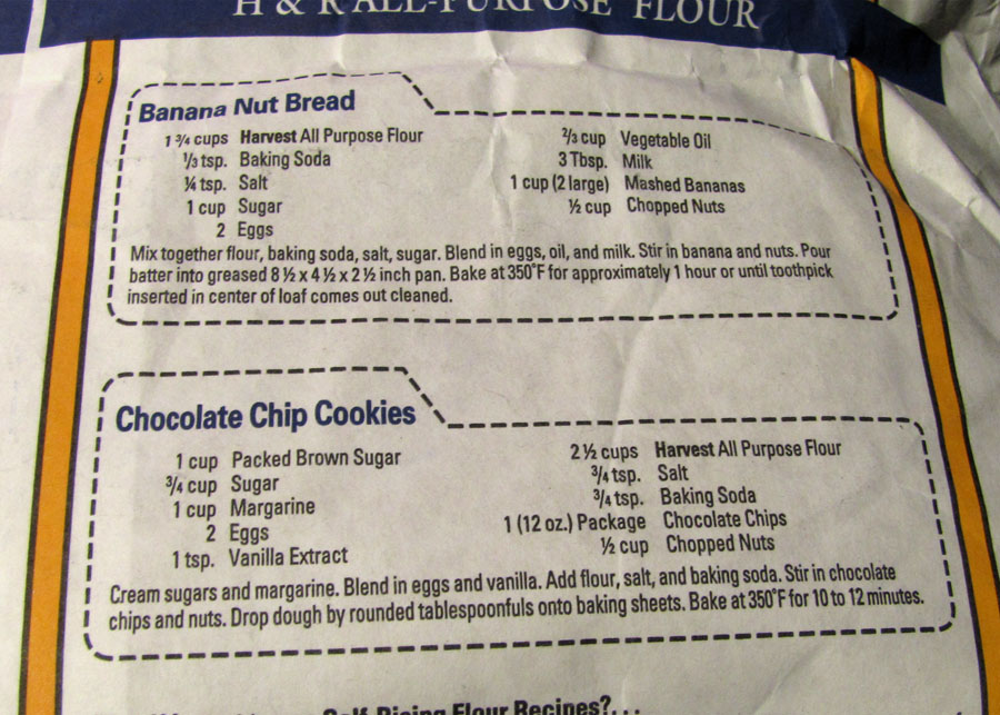 Smells Like Food in Here: ConAgra Mills Harvest All-Purpose Flour