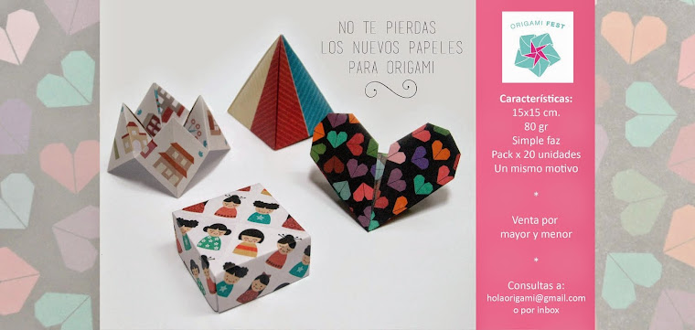 Origami Fest: "Retrato familiar": Nuestro primer libro artesanal