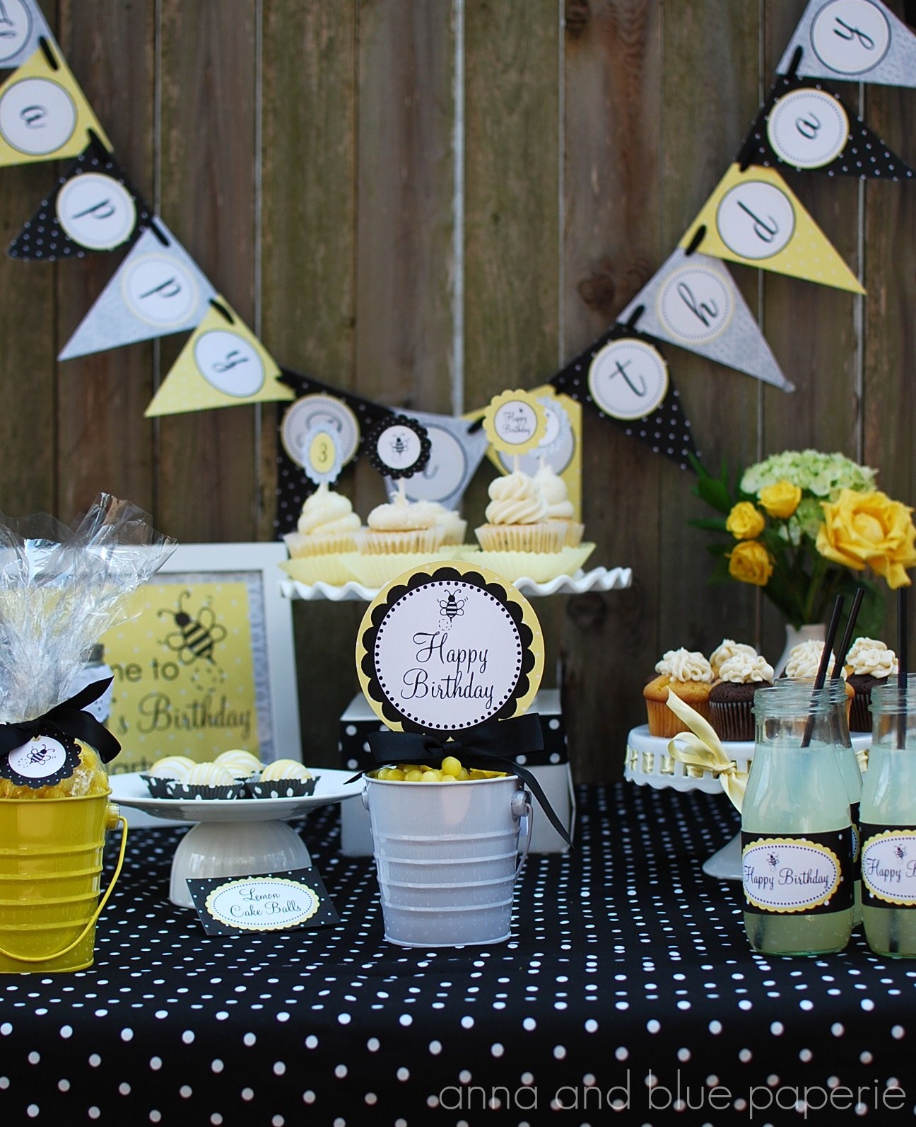 anna and blue paperie: {New to the Shop} Sweet As Can Bee Printable ...