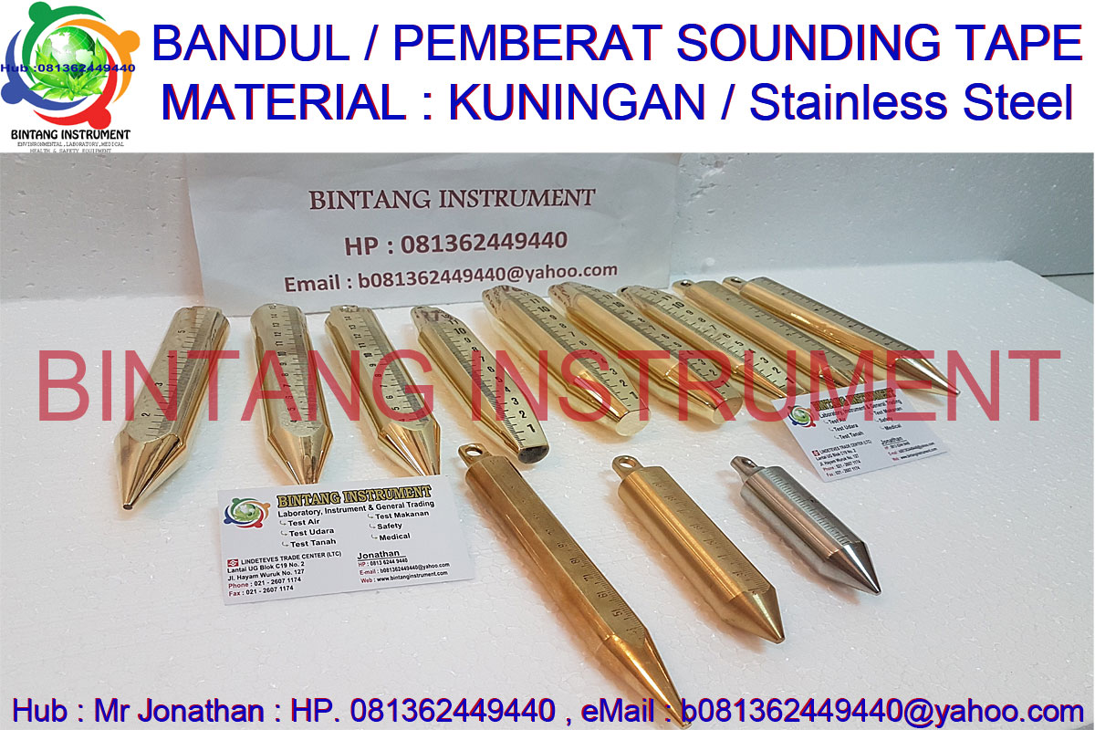 .: 081362449440 Jual Bandul Sounding Tape , Plumb Bob Brass , Plumb Bob ...