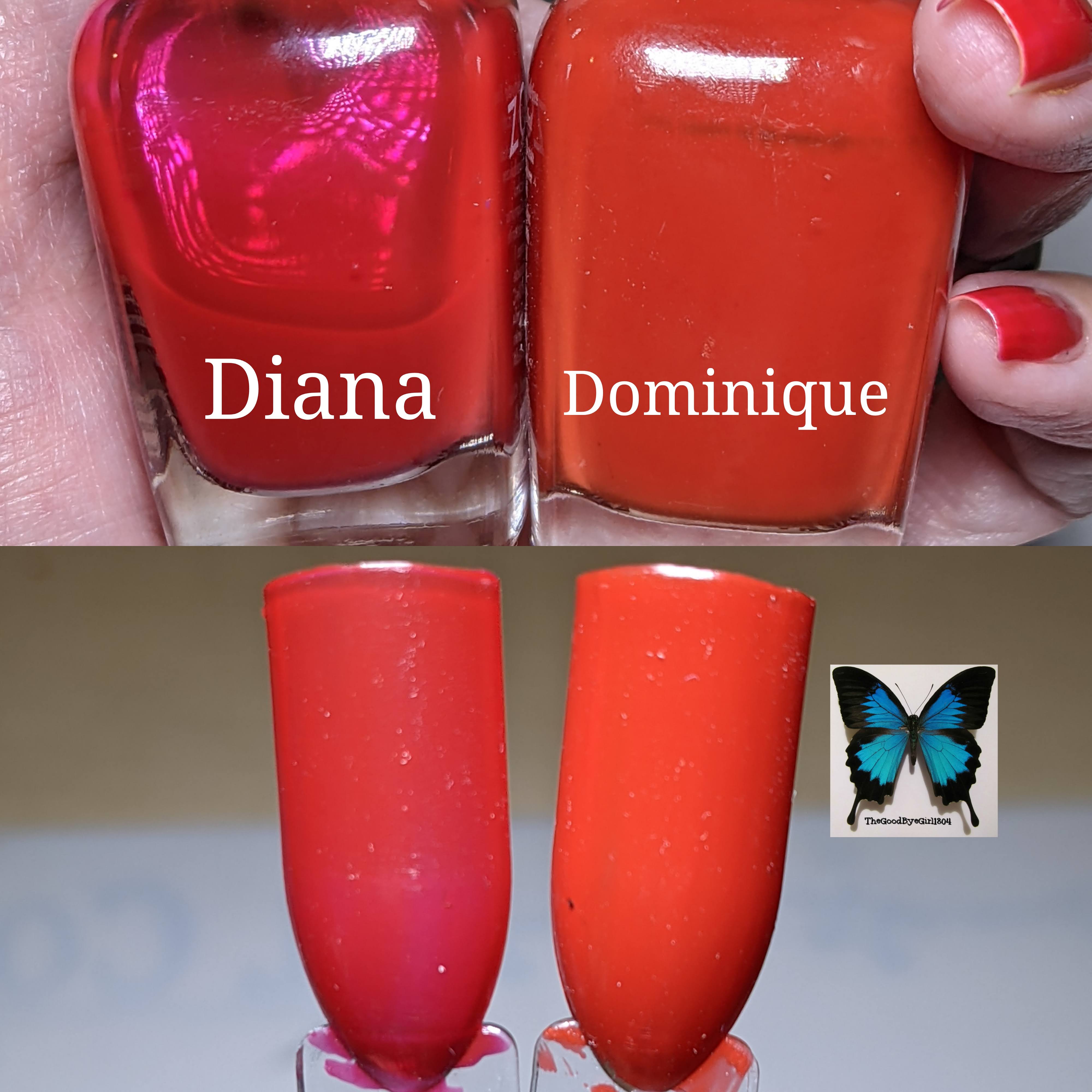 TGG1804's Nails: A Zoya A Day - Diana and Dominique
