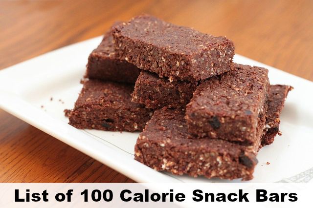 Becky Cooks Lightly: 100 Calorie Snack Bars