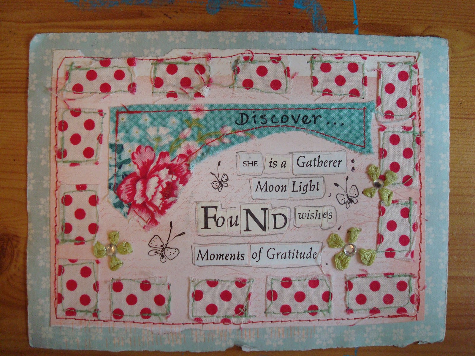 The String Empire: The great big stitched postcard swap