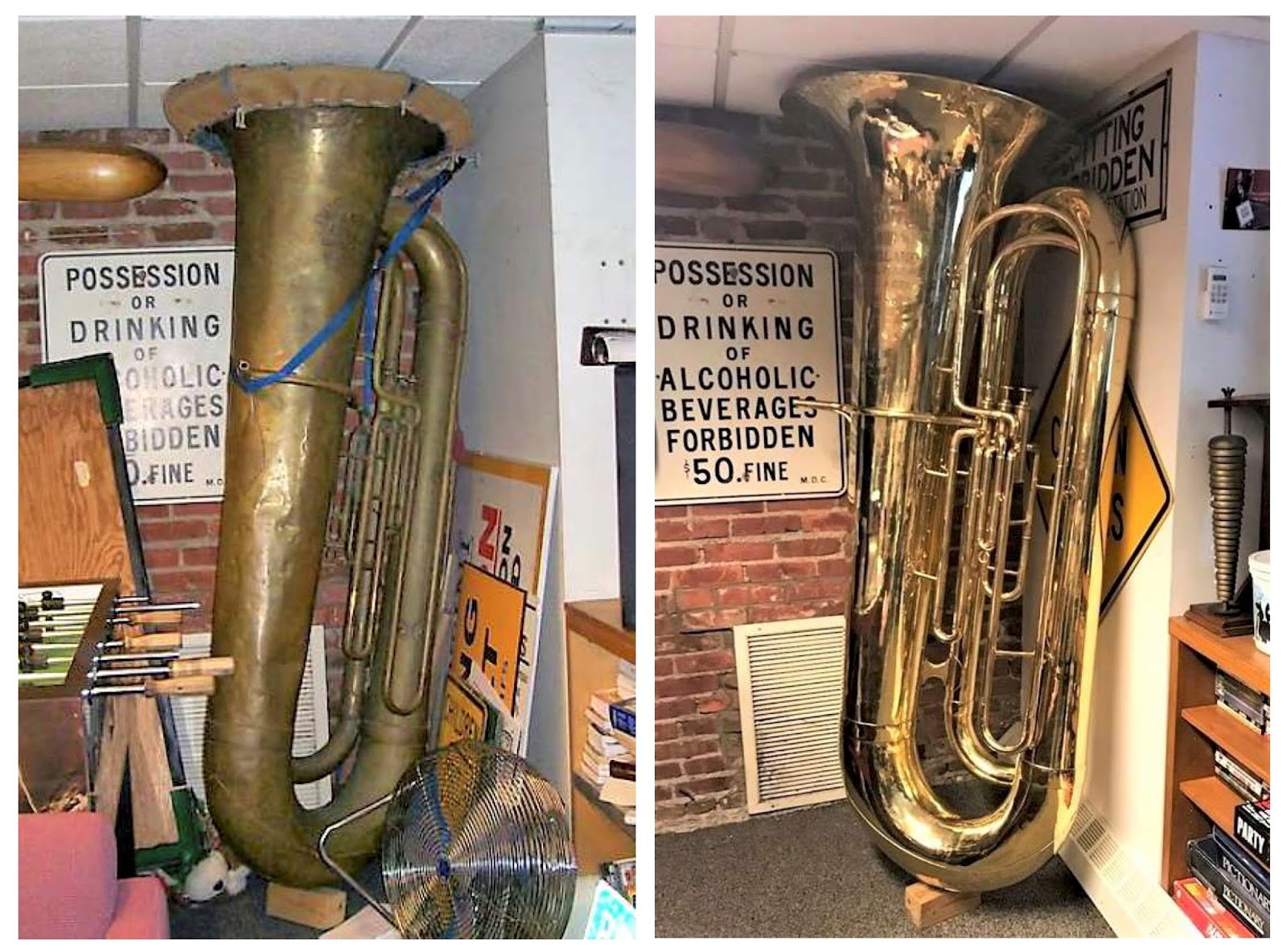Strictly Oompah: The restoration of the Harvard Tuba