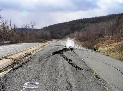 Centralia y el Monte Wingen, puertas al infierno