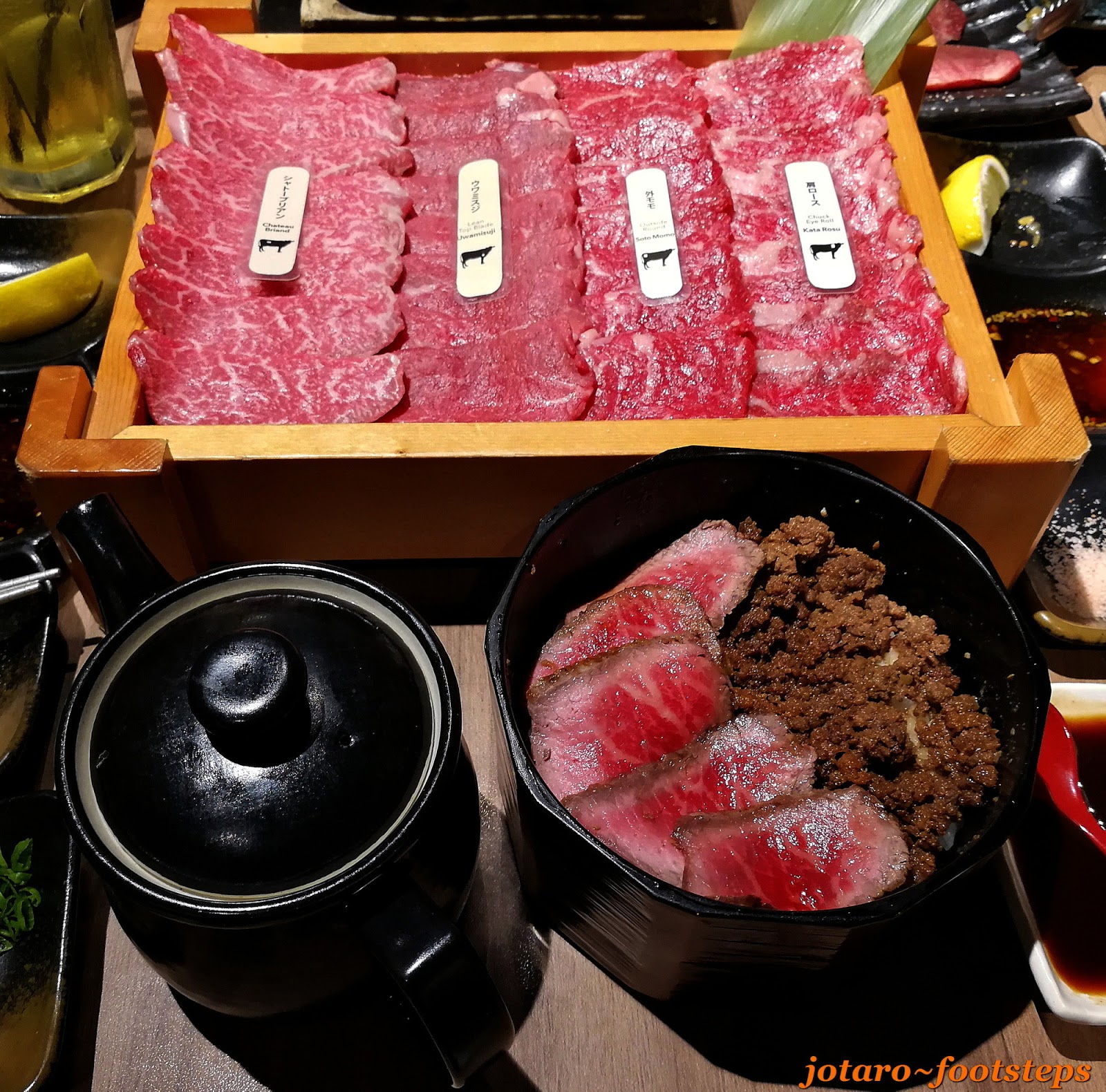 Footsteps - Jotaro's Travels: YummY! - A Wagyu Beef Experience @ Shin ...
