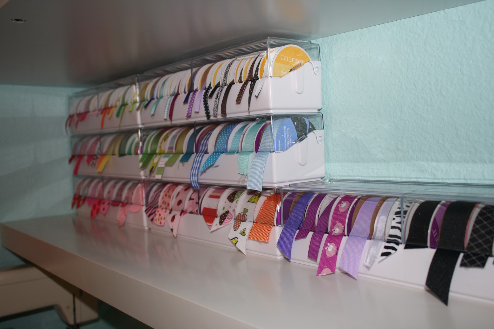 the biggest much: Ribbon Organization at Last!