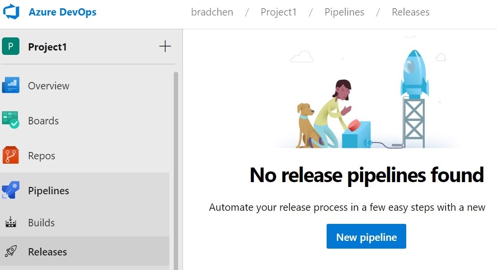 Brad Chen's Developer Blog: Azure DevOps Quick Start