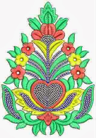 EmbDesignTube: Traditional Patch Designs Fashion 2014