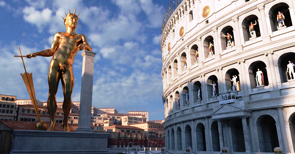 CORTOCIRCUITO: EL COLOSO DE NERON: Una estatua monumental construida ...