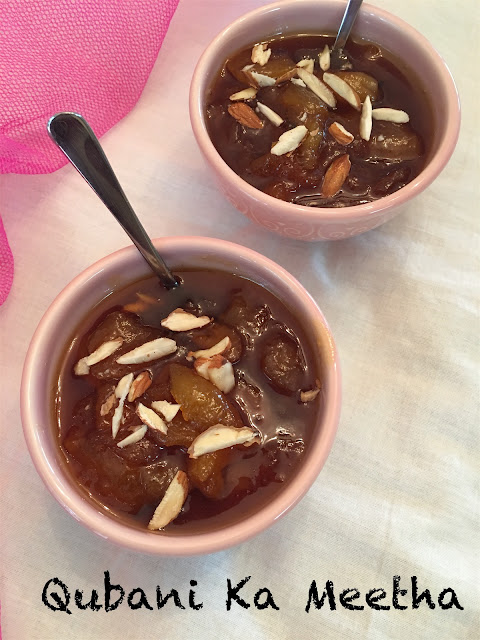 Qubani Ka Meetha - From Sushma's Kitchen