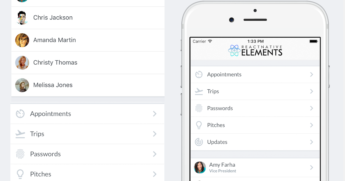 Flatlist Using React Native Elements