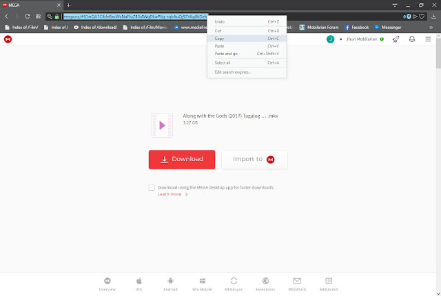 Tutorial: How to download Mega.NZ links/files using IDM