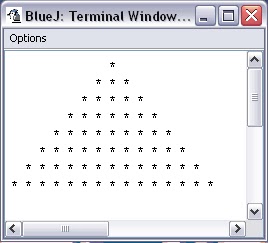 Membuat Segitiga Bintang / Segitiga Pascal [Java] ~ di-klik
