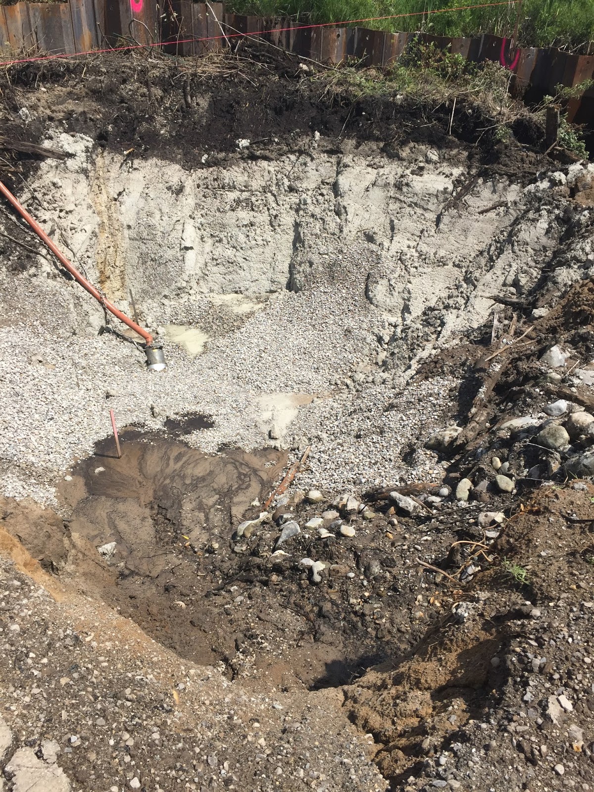 Little Traverse Blog: CR-669 Culvert Removal Underway
