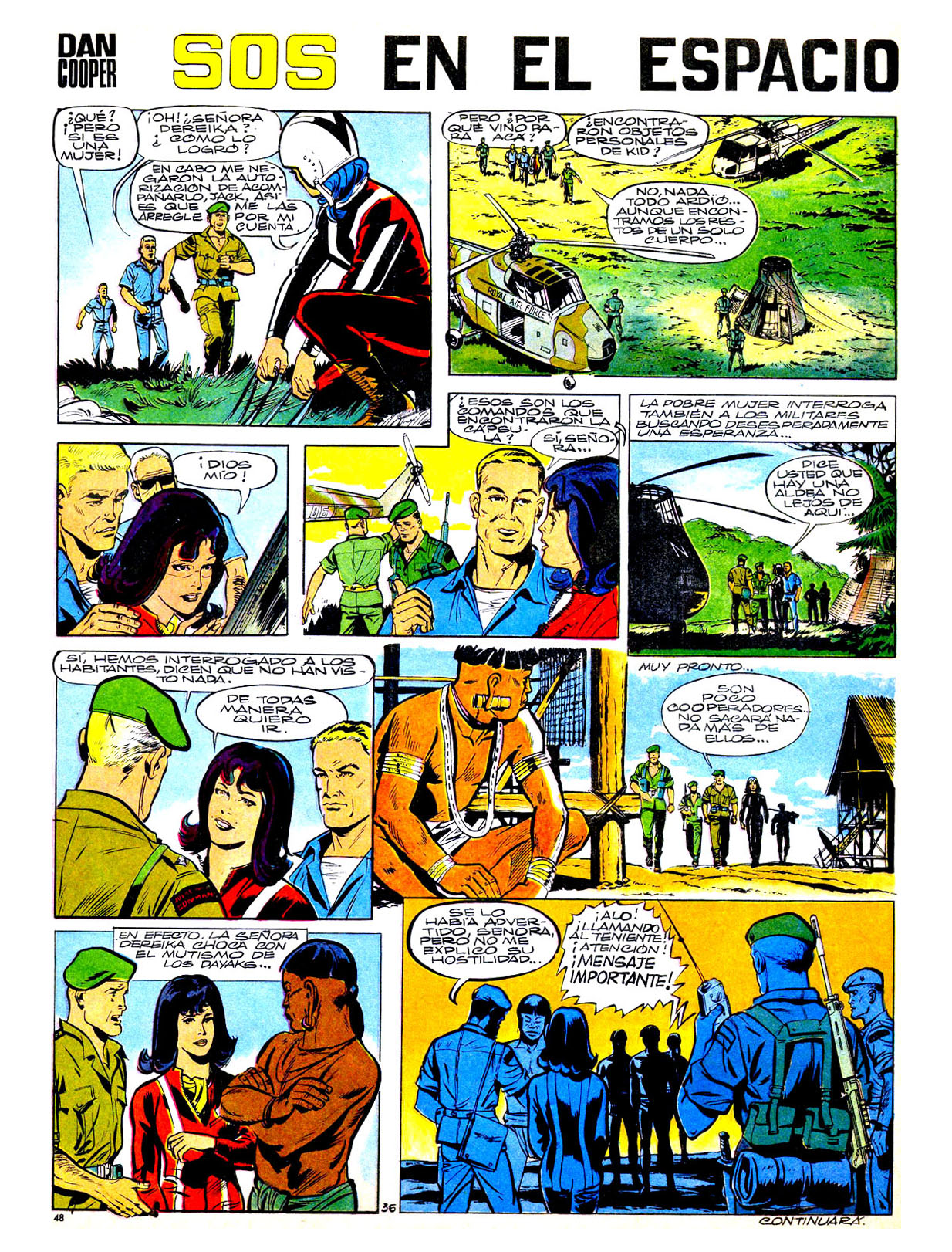 Los cómics de Machete: Dan Cooper: SOS en el espacio