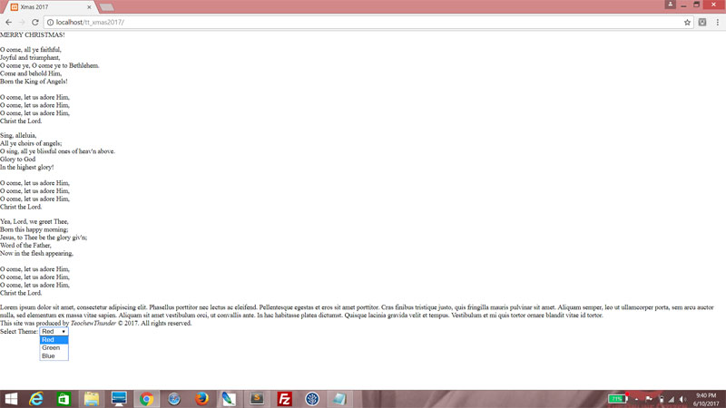 Teochew Thunder: 2017