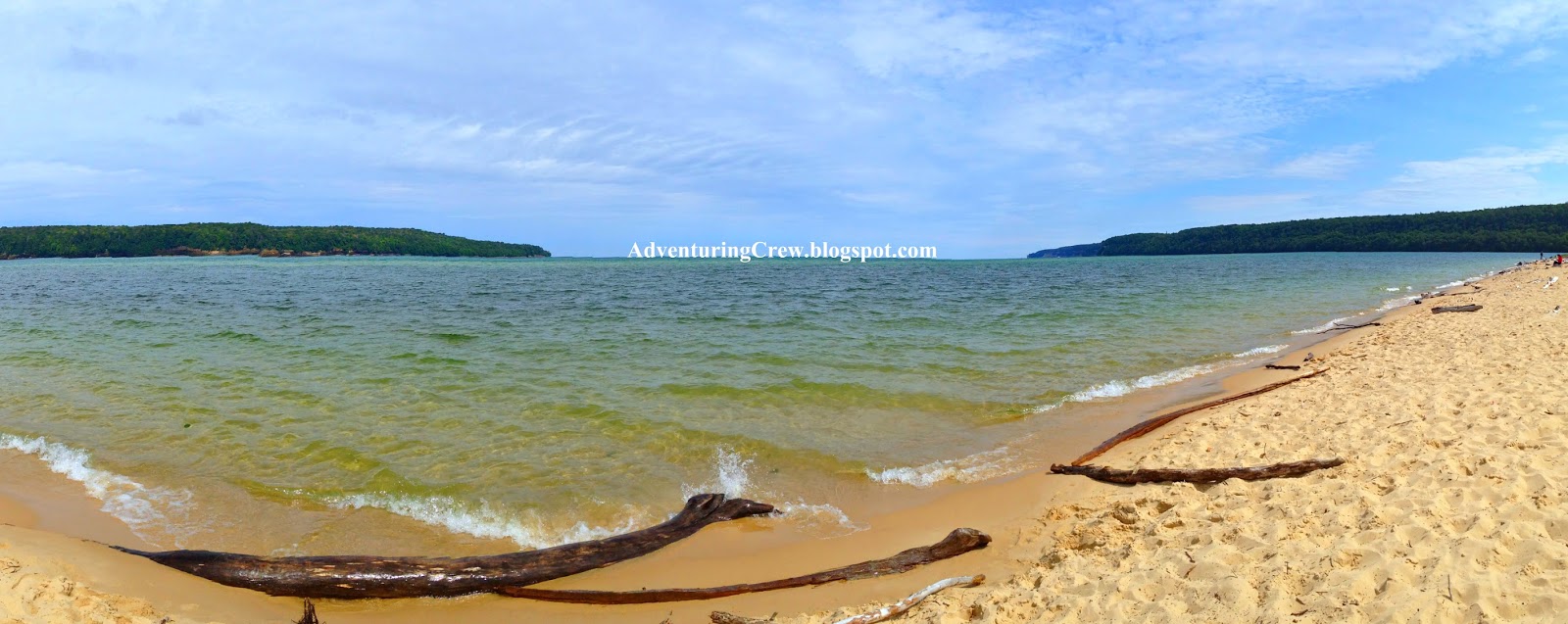 Adventuring Crew: Sand Point Beach, Lake Superior - Munising, MI.