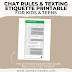 Free Printable List of Chat Rules & Texting Etiquette for Tweens ...