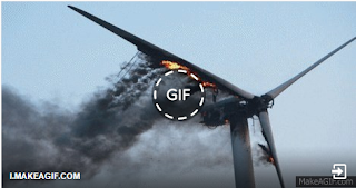 Wind Turbine Explosion.