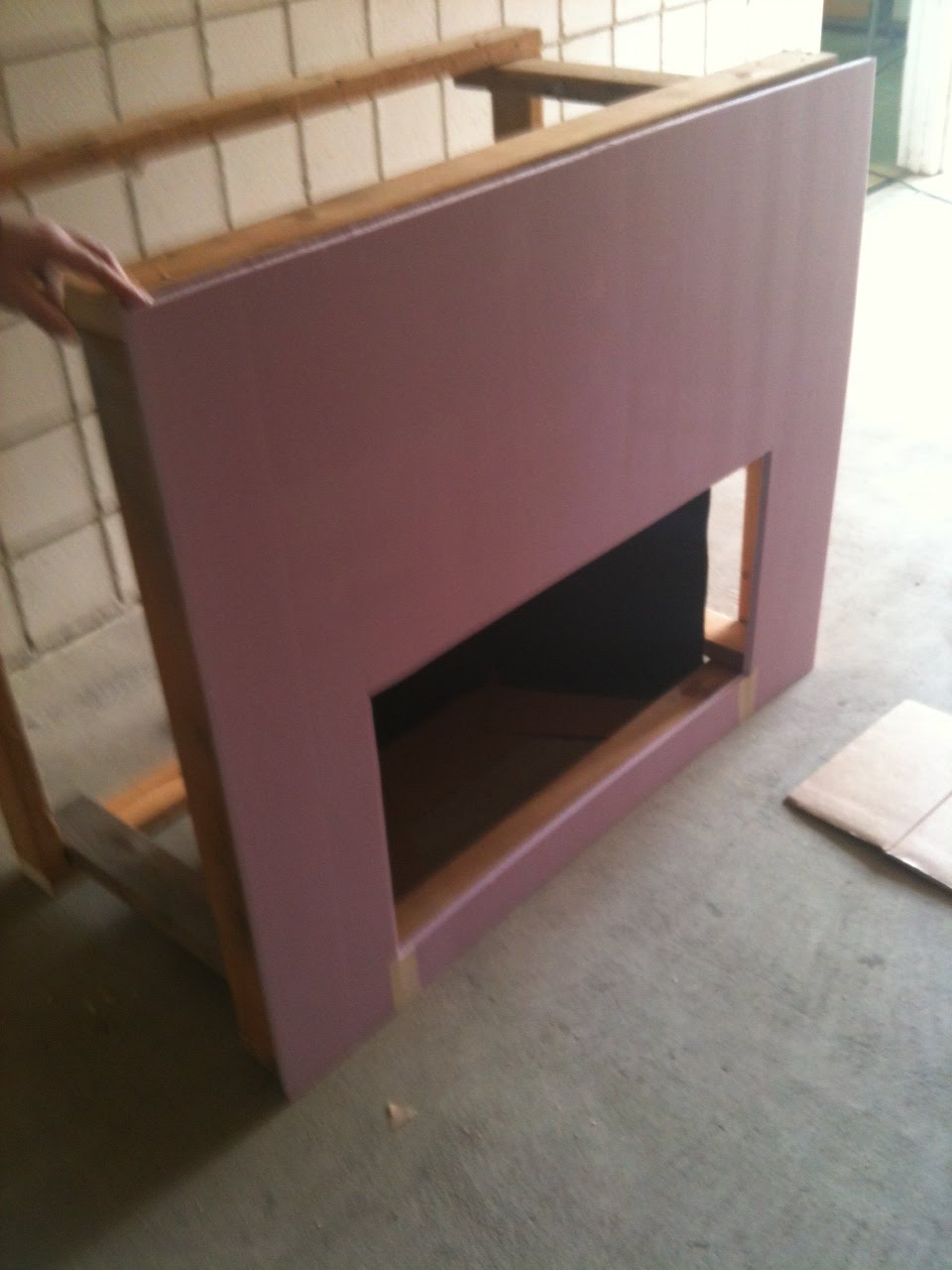 Creative Construction: How to make a prop fireplace