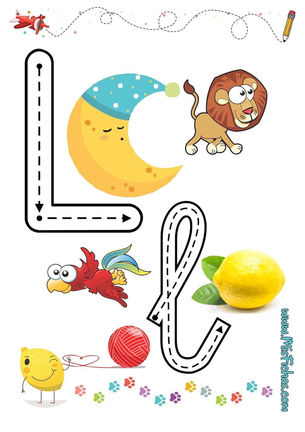 Fichas para Sílabas La Le Li Lo Lu | Materiales Educativos para Maestras