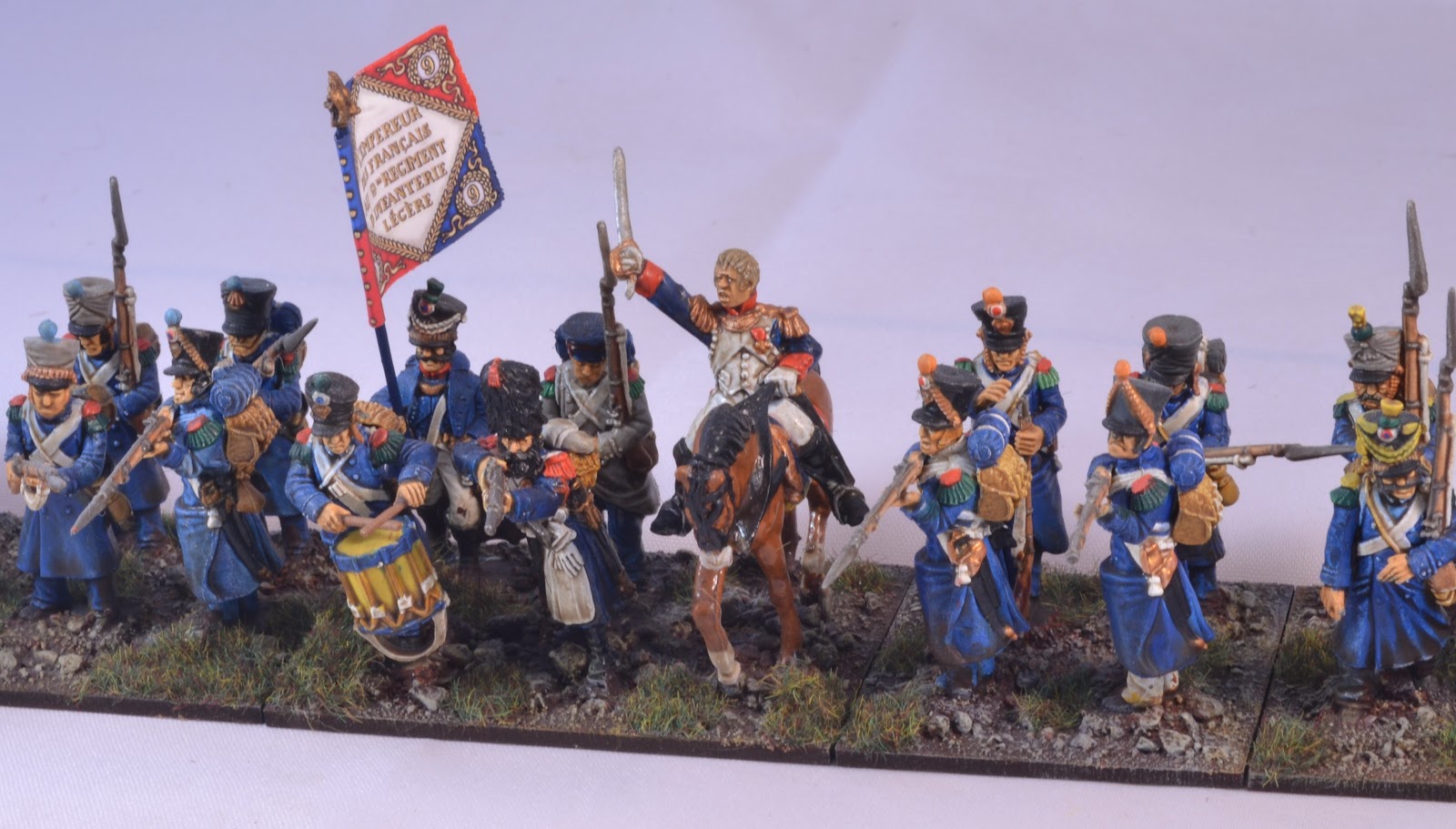 Zen and the Art of Miniature Painting: 9e Regiment d'Infanterie Legere