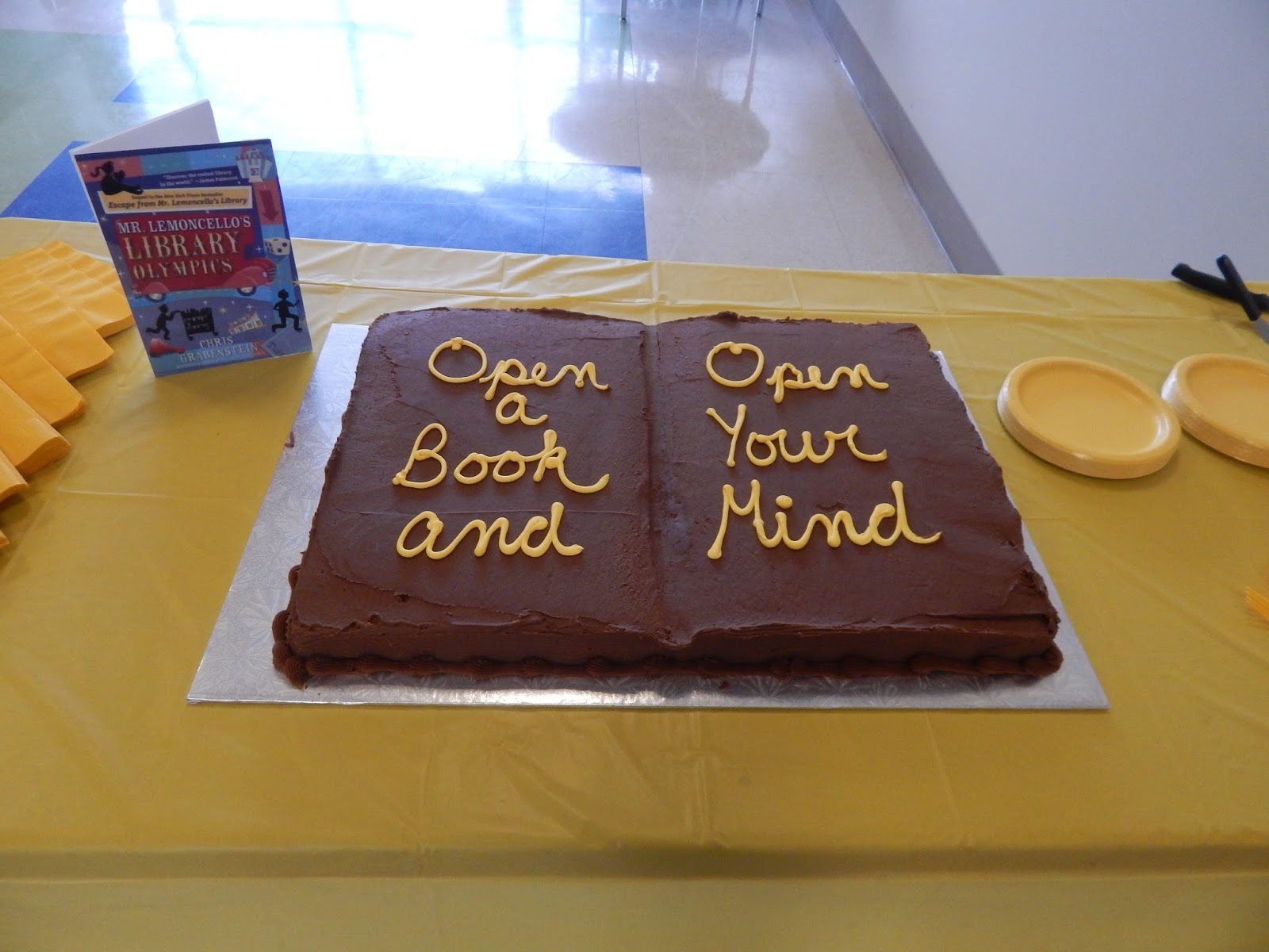 Librarian Leaps: Mr. Lemoncello's Library Olympics comes to Castleton!