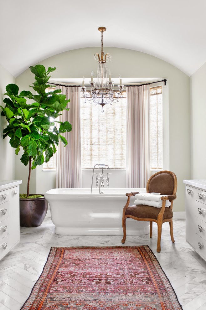 The Best Light Fixtures to Hang Over a Tub | 6th Street Design School ...