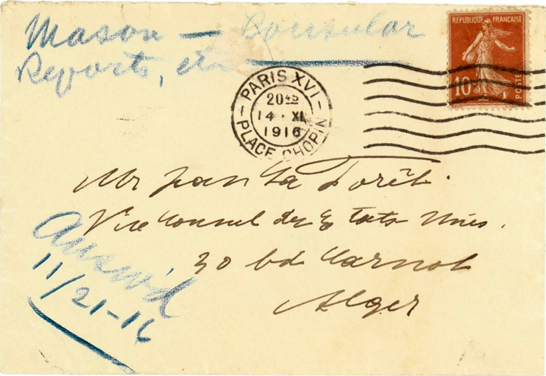 Ancestral Discoveries: Treasure Chest Thursday: An Envelope from Paris