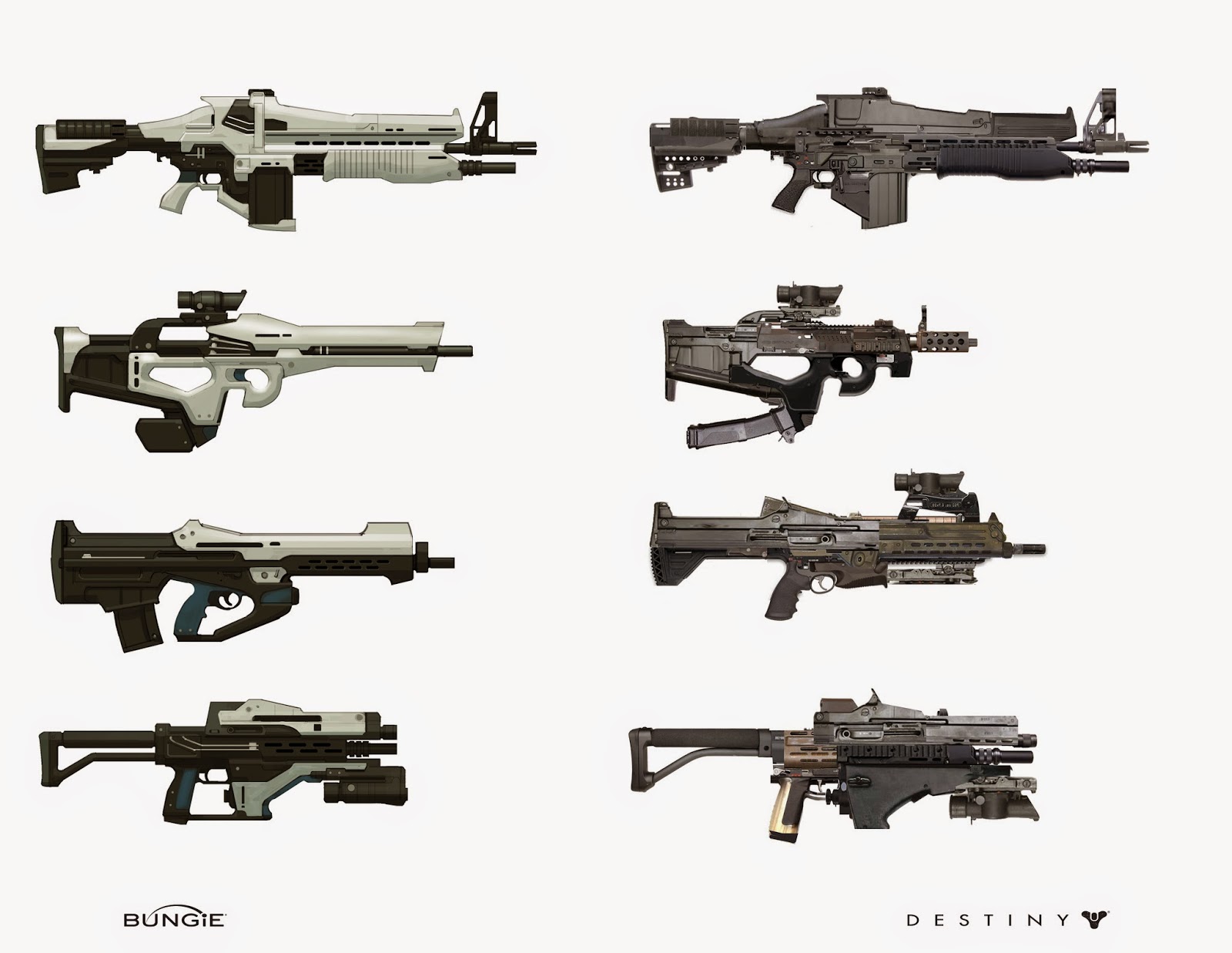 Space Ship Guru: Iterative weapon design work for Destiny
